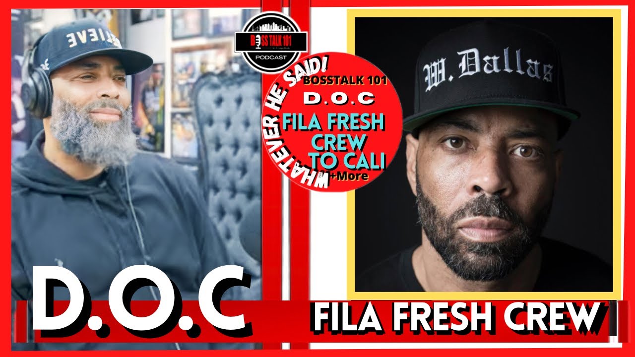 D.O.C on The FILA Fresh Crew The Start Before Leaving Dallas for LA ...