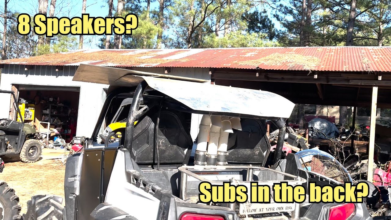 Building an Audio Roof for my RZR 800 |RZR 800 Audio Build Part 1 ...