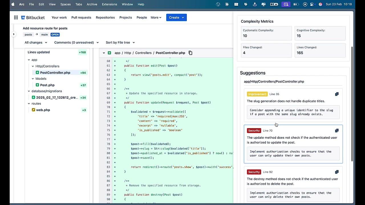 Diffly for Bitbucket - Demo - YouTube