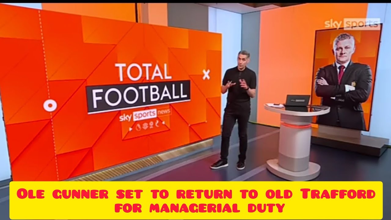🔥OLE GUNNER SET TO MAKE SHOCK RETURN TO OLD TRAFFORD: THE RED DEVILS' ICONIC COMEBACK!🤯 - YouTube