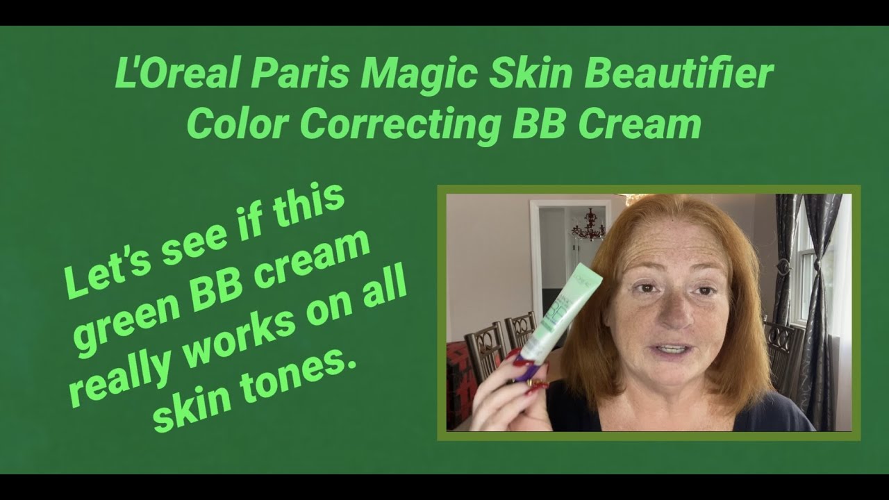L'Oreal Green BB Cream - YouTube