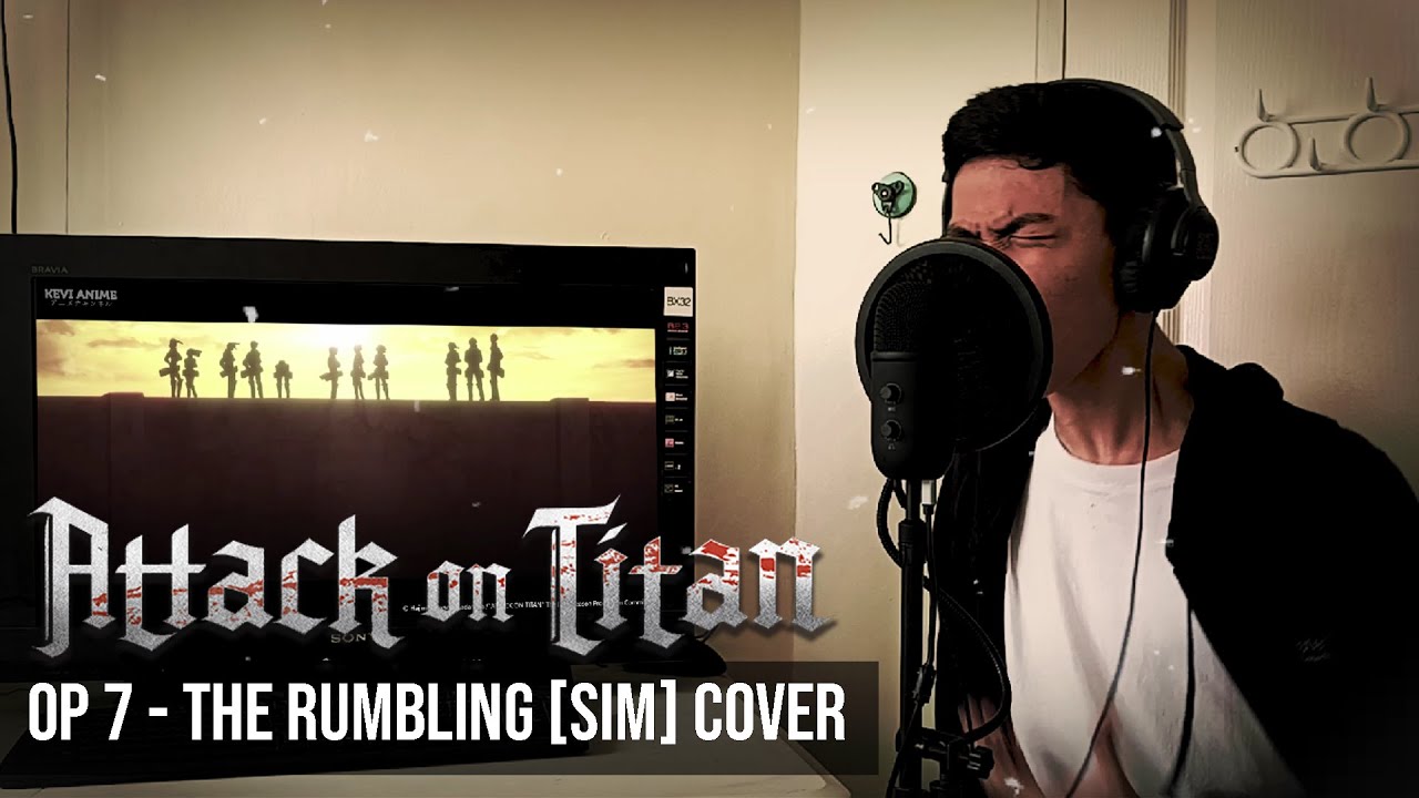Attack on Titan OP 7 - The Rumbling [ SiM ] TV Size Cover by Jesse ft ...