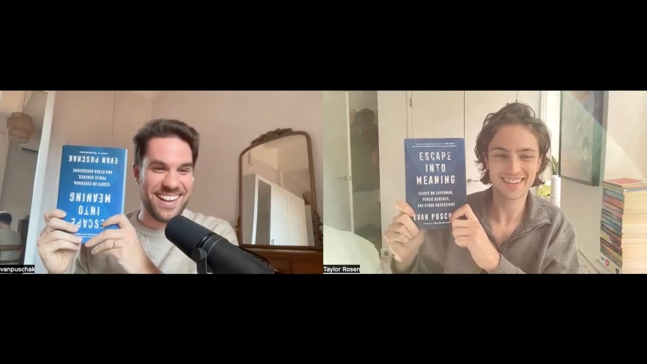 Evan Puschak Talks Nerdwriter and His New Book 'Escape Into Meaning' - YouTube