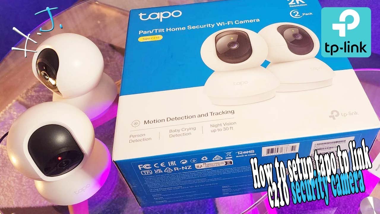 How to setup tapo tp link c210 security camera - YouTube