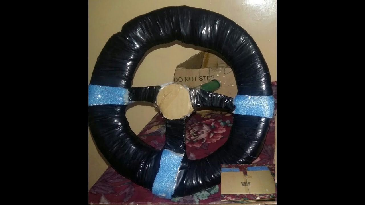 DIY MOUSE STEERING WHEEL - YouTube