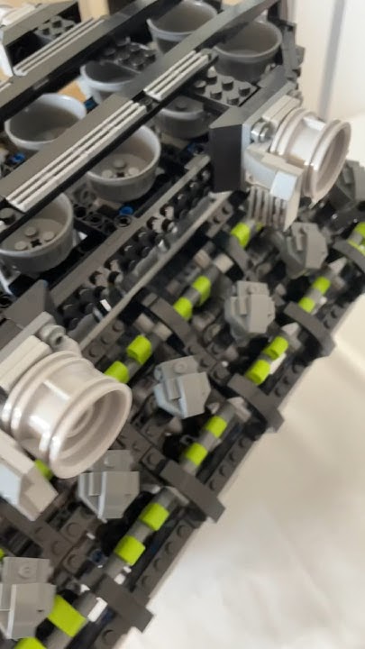 Engine V12 Lego Technic #legotechnic #lego #legoengine #v12 #engine # ...