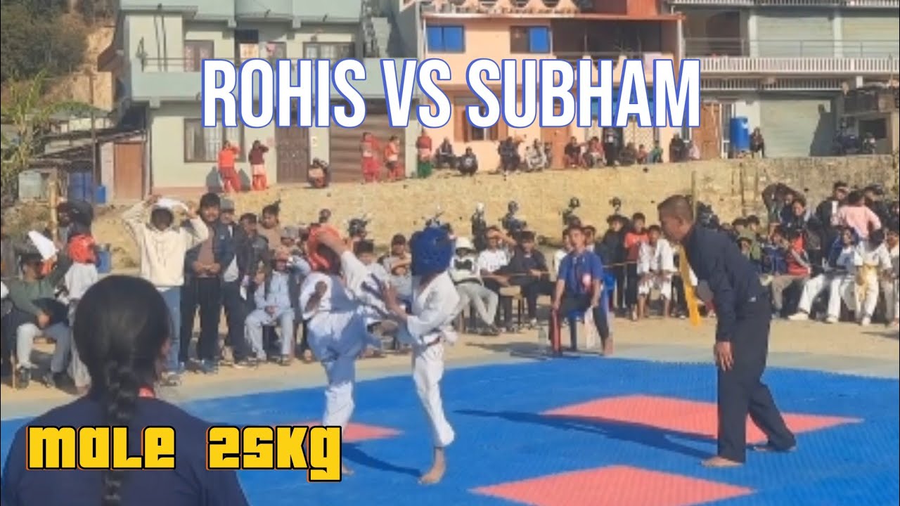 Rohis B.K (White) Vs Subham Shrestha (Red) // 1st IKU Mayor Cup Gamcha ...