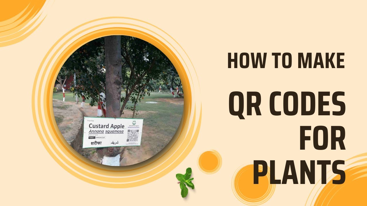 QR codes for Plants - YouTube