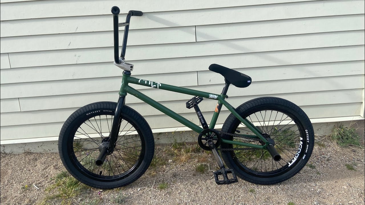 My rebuilt custom bmx bike - YouTube