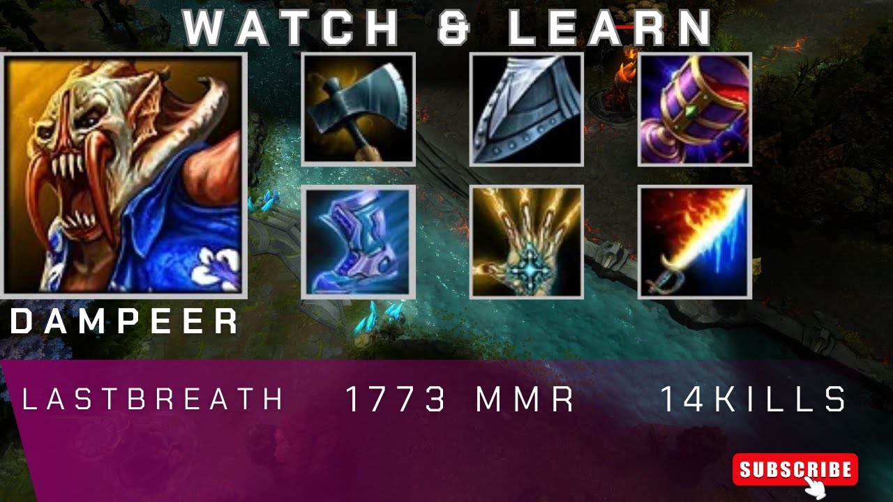 LastBreath| Dampeer | 1773 MMR | Watch & Learn HoN Pro Game Play - YouTube