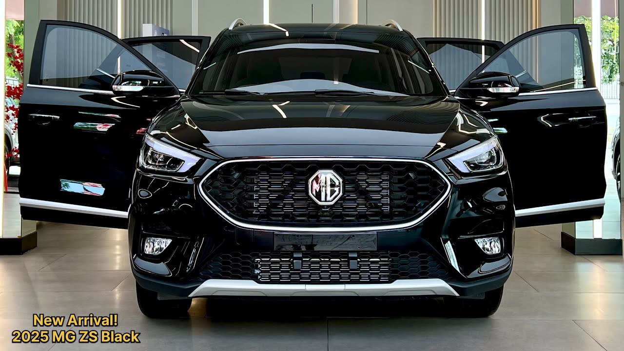 2025 MG ZS Black: The Most Comfortable Premium Luxury SUV - YouTube