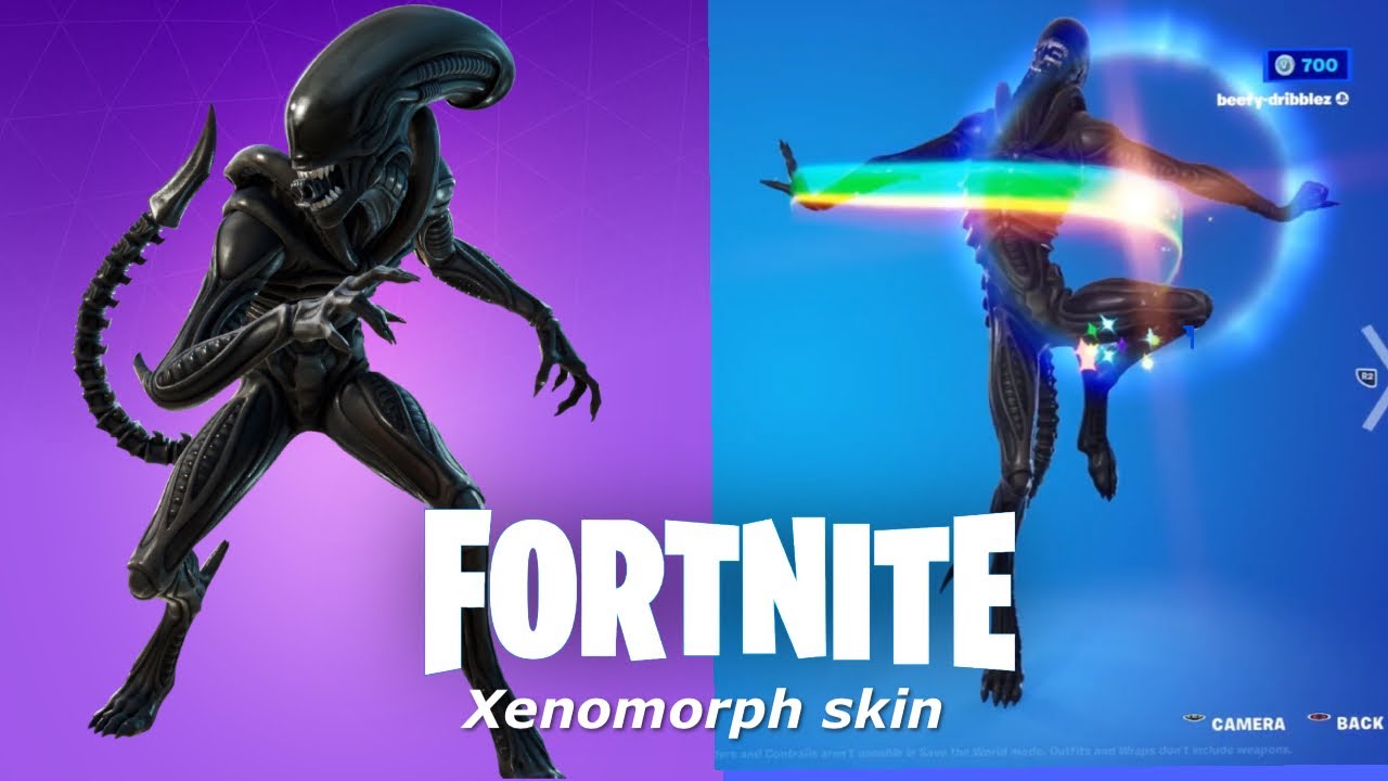 Xenomorph Alien Fortnite Skin January 14th 2023 - YouTube