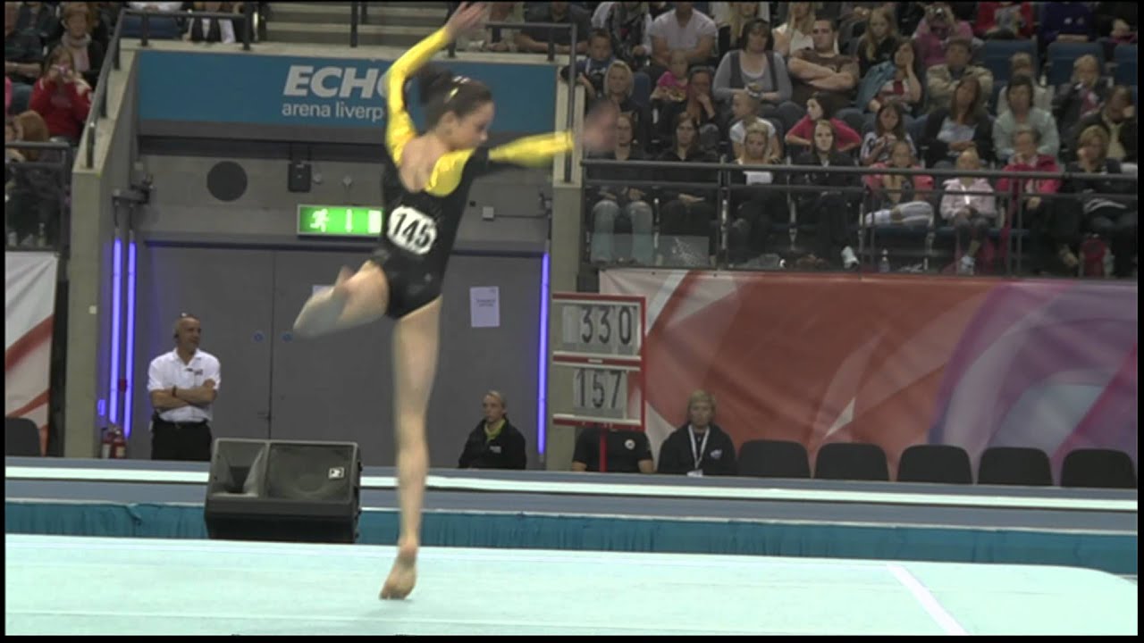 Angel Romaeo - Floor - British Championships 2012 - Apparatus Finals ...