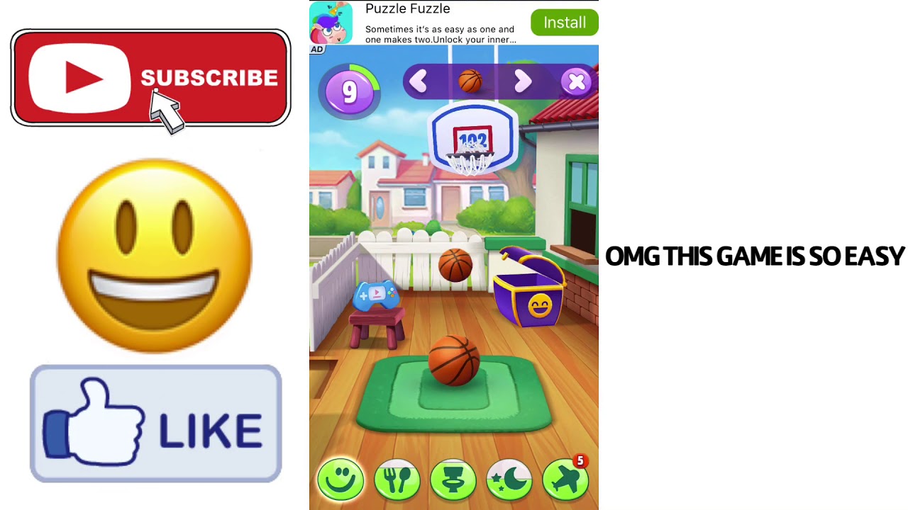 My Talking Tom 2 scored 125 Times at basketball! - YouTube