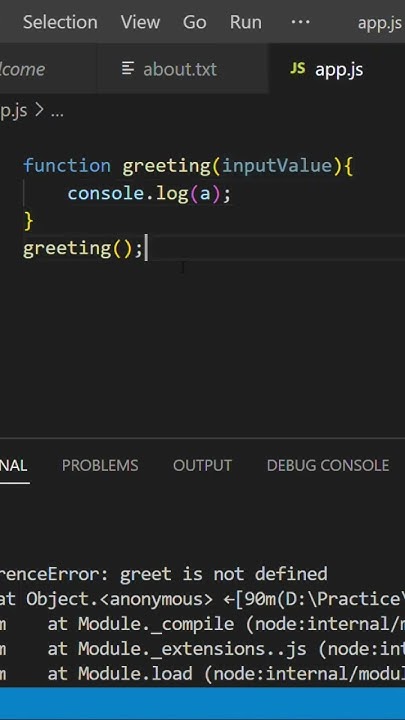 What is JavaScript Error Object and When it is got created #javascript #coding #codingshortvideo ...