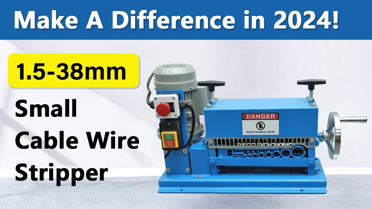 Small Cable Wire Stripper: Make A Difference in 2024! - YouTube