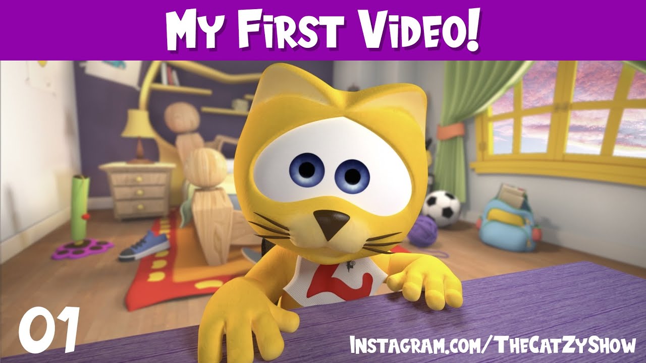 The CatZy Show - My First Video! - E1 - YouTube