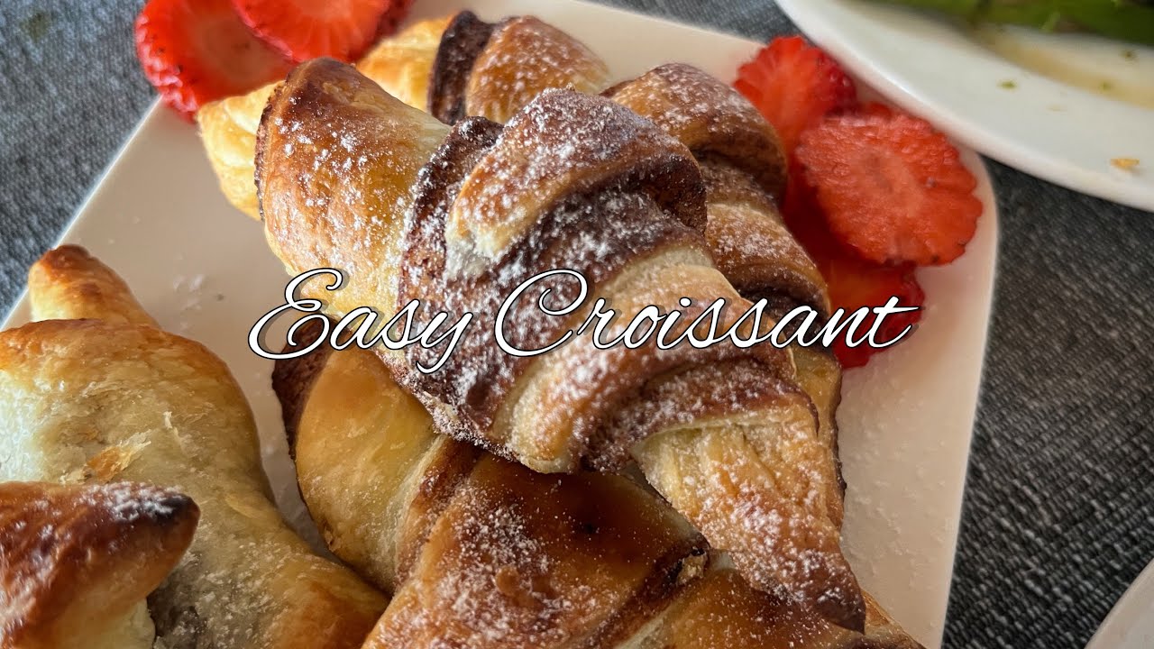 Kruasan me Cokollat | Recete me 3 perberes - YouTube