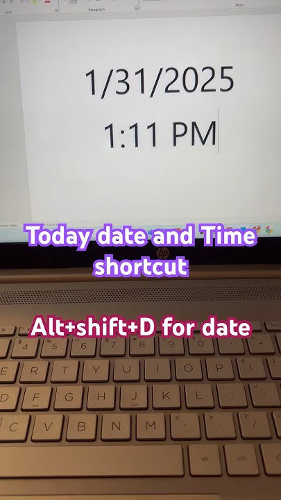 today date & time shortcut key #asmr #asmrsound #shortcutkeys #computer #gaming - YouTube