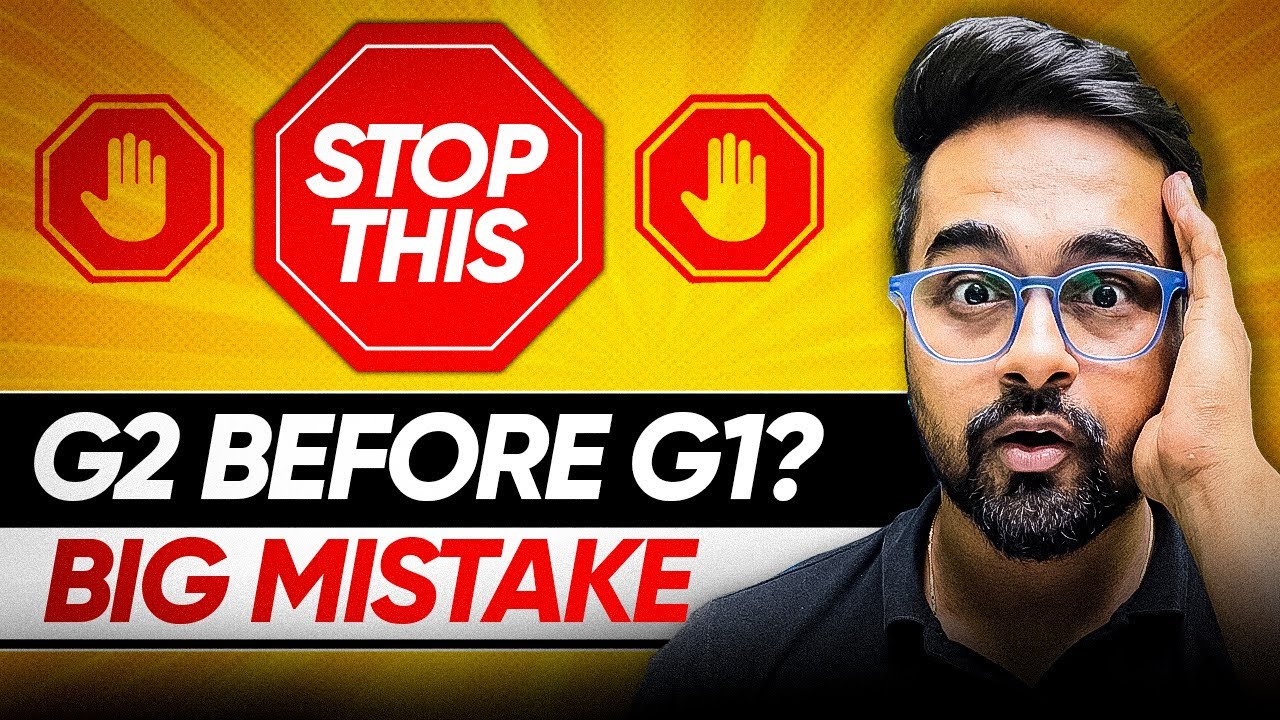 STOP! Doing Group 2 Before Group 1 – Big Mistake 😱 | Ft. CA CS Shantam ...