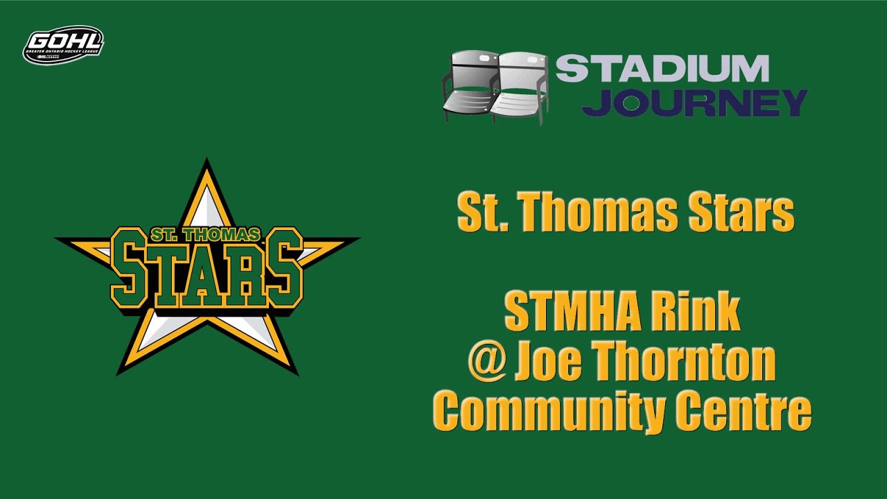 🏒 Stadium Journey - St. Thomas Stars - STMHA Rink @ Joe Thornton ...