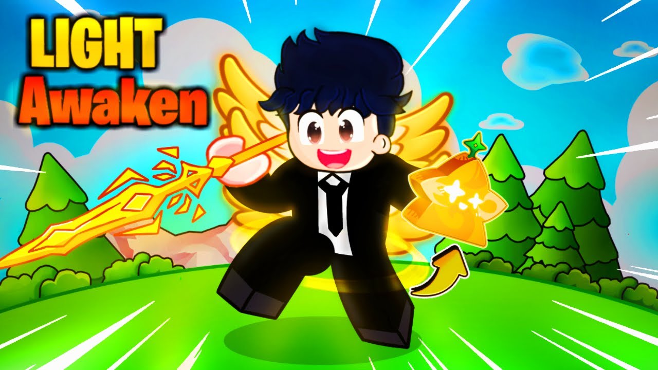 I Awaken LIGHT Fruit SOLO in Blox Fruits But HOW!! - YouTube