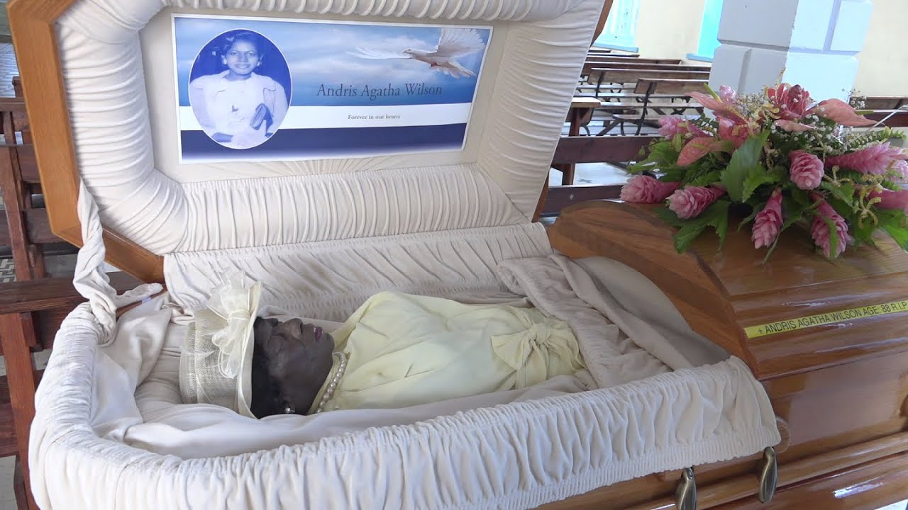 Funeral Service Of Andris Agatha Wilson - YouTube