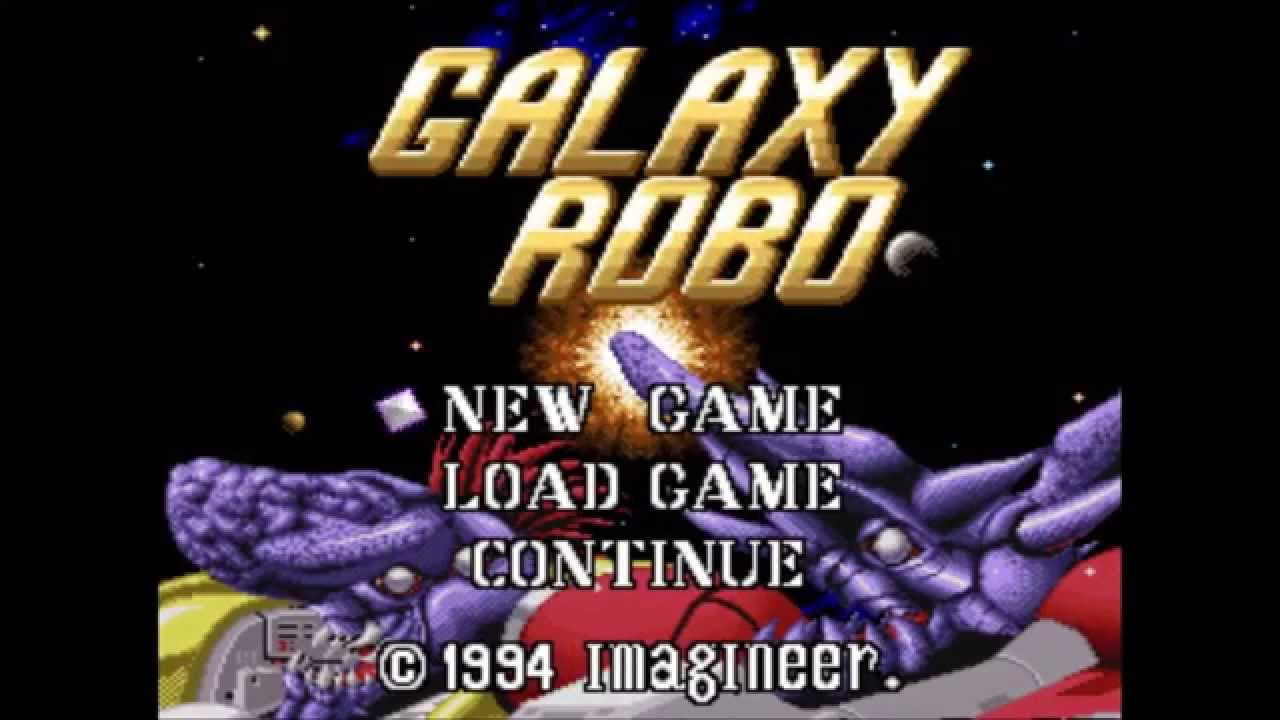 Galaxy Robo (snes), les mechas c'est sympa - YouTube