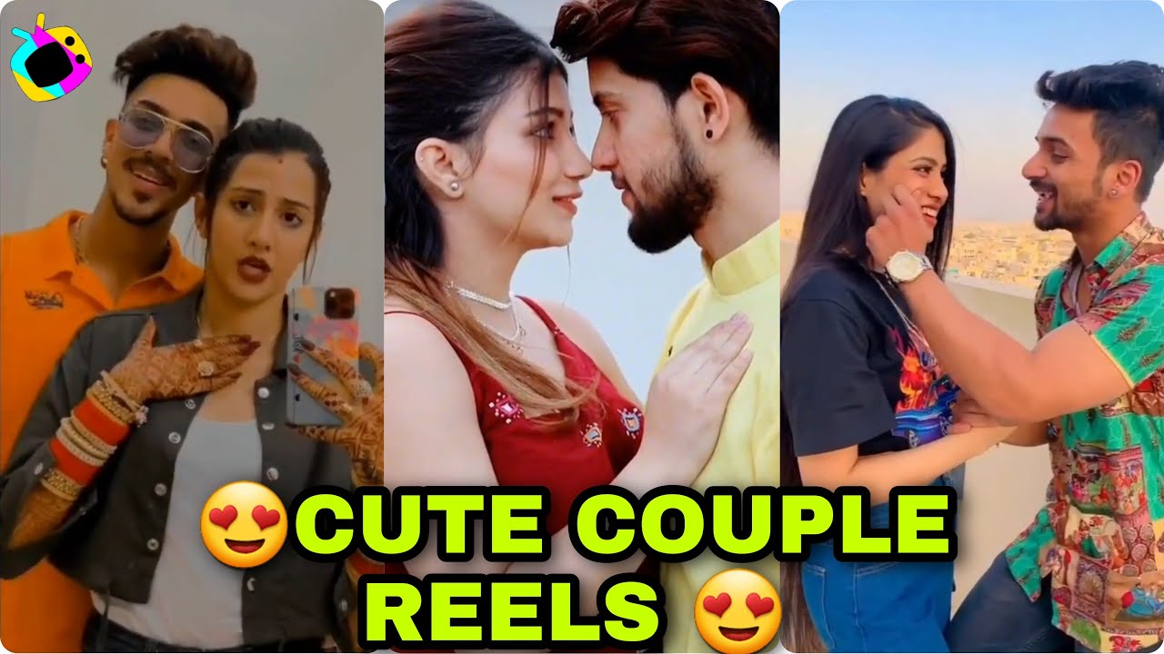 cute couple reels | trending reels of famous couple | - YouTube