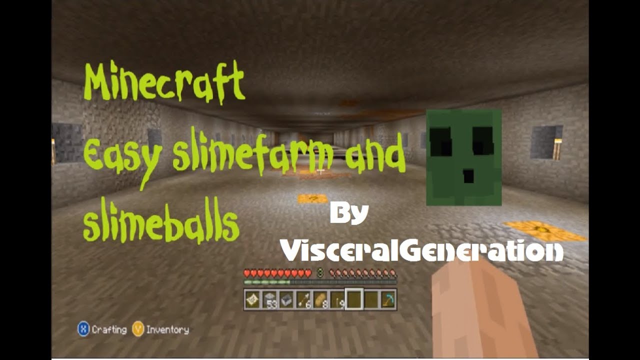 Minecraft how to find slimes and set up a slime farm Xbox and PC - YouTube