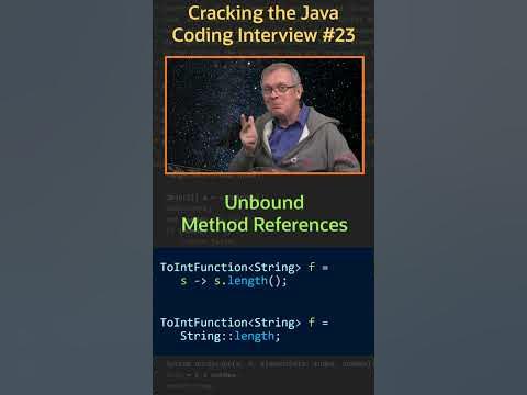 What is a method reference? - Cracking the Java Coding Interview - YouTube