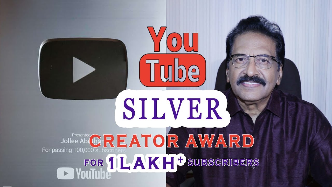 YouTube SILVER CREATOR AWARD | Silver Play Button - YouTube