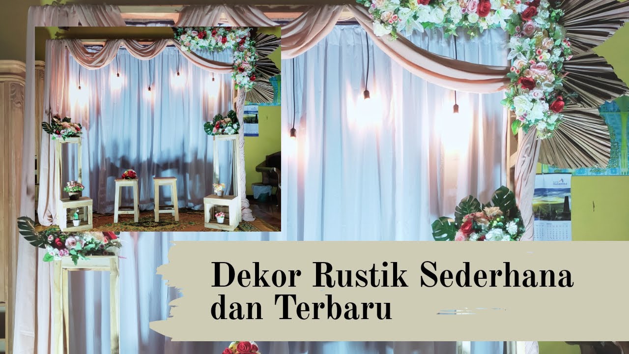 Dekor Rustik Sederhana dan Terbaru #dekorrustiksederhana # ...