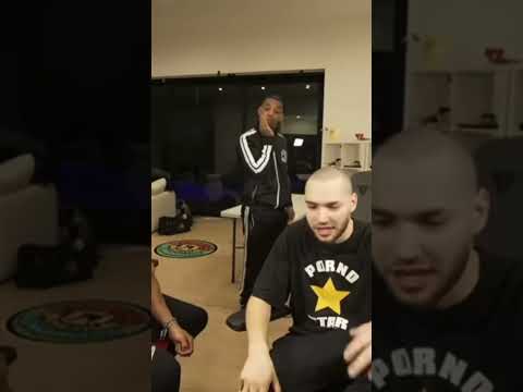 Ant the bodyguard of Adin Ross breaks his arm - YouTube