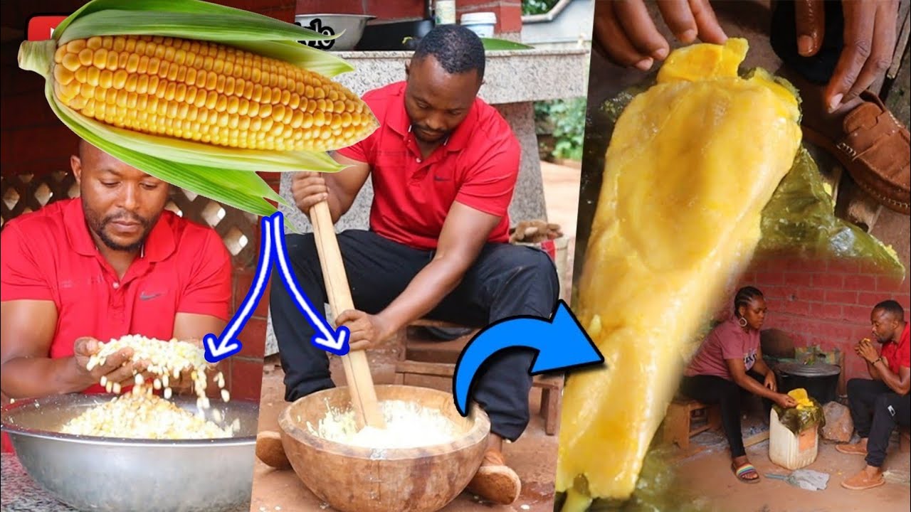 Fresh corn has never been so delicious | African corn cake recipe - YouTube