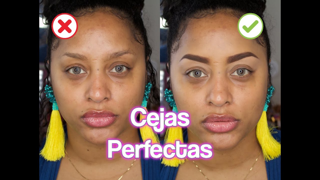 Tutorial Cejas Paso A Paso \ Mi Rutina De Cejas \ Perfectas Y Fácil ...