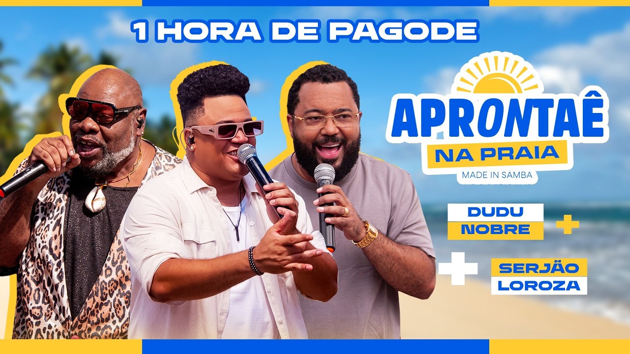 1 HORA de pagode no Rio de Janeiro | Aprontaê na Praia🌴🌊🎶 - YouTube