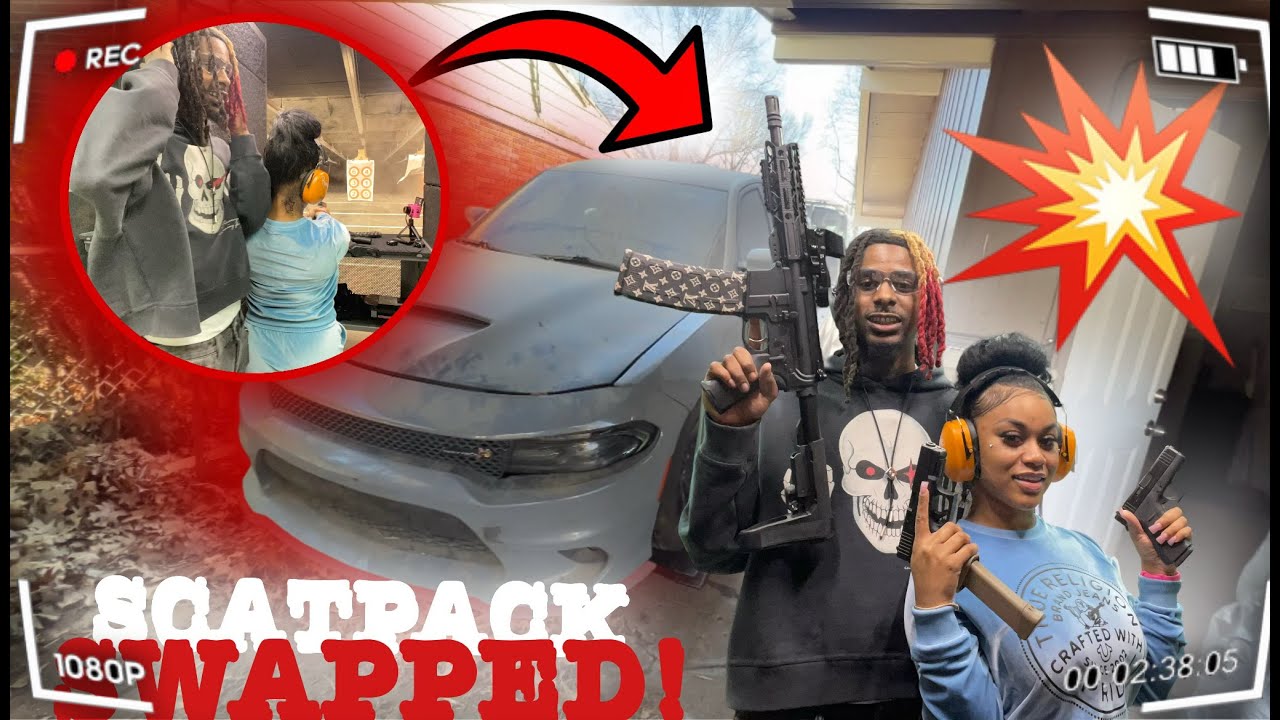 Dropping My Scatpack Off At The Shop & Taking A Instagram Baddie To The ...