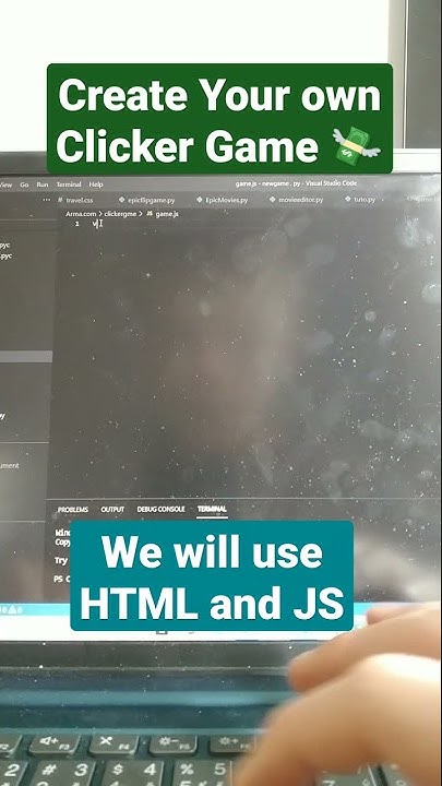 Create Your own Clicker game in 1 Minute --- HTML + JS - YouTube