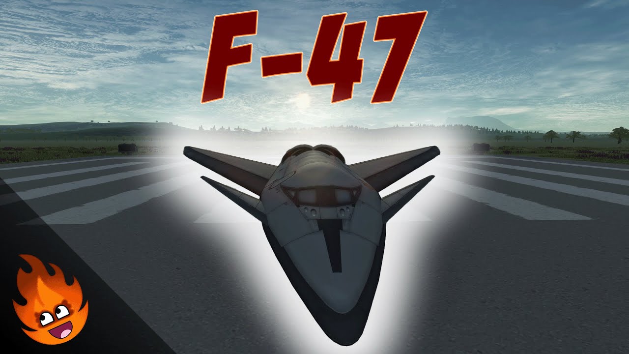 Kerbalized Boeing F-47 Hitman - YouTube