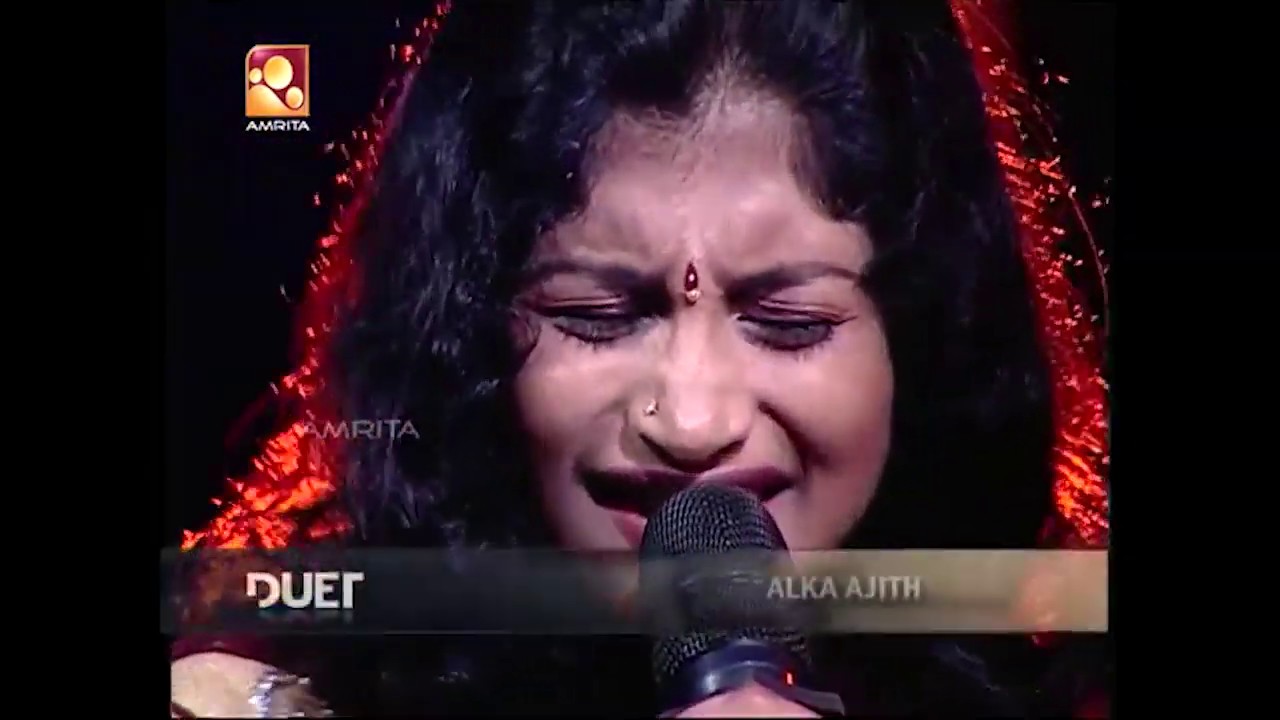 Anjali Anjali- Tamil Song Performed by ALKA AJITH on Amrita TV- 2015 ...
