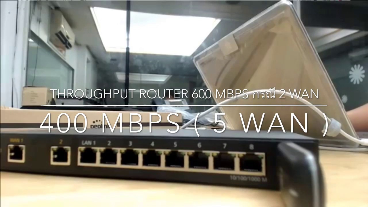 รีวิว Peplink Balance One Core แกะกล่อง - YouTube