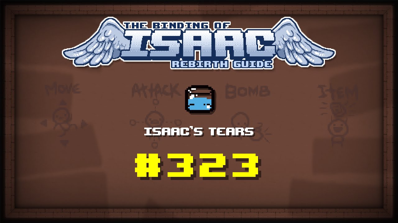 Binding of Isaac: Rebirth Item guide - Isaac's Tears - YouTube