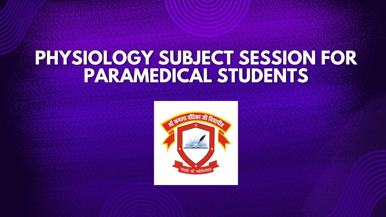 Physiology Subject ( Endocrine system ) Session by Dr. Shabina Parween ...