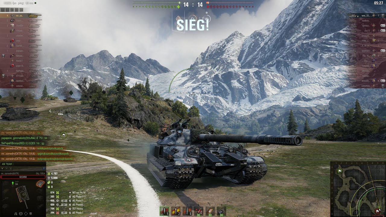 Object 705A U.S.S.R - 5,5K Damage 4 Kills 5,4K Blocked | World of Tanks ...