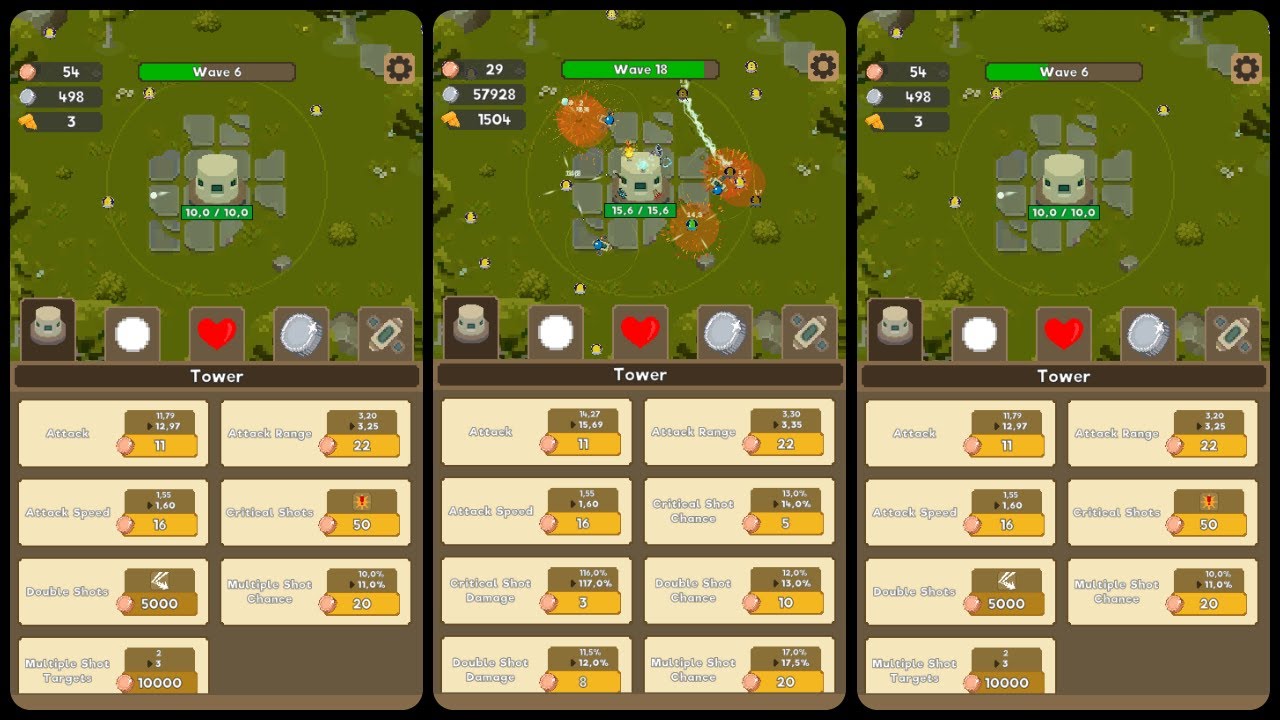 Idle Tower Defense Game Gameplay Android Mobile - YouTube