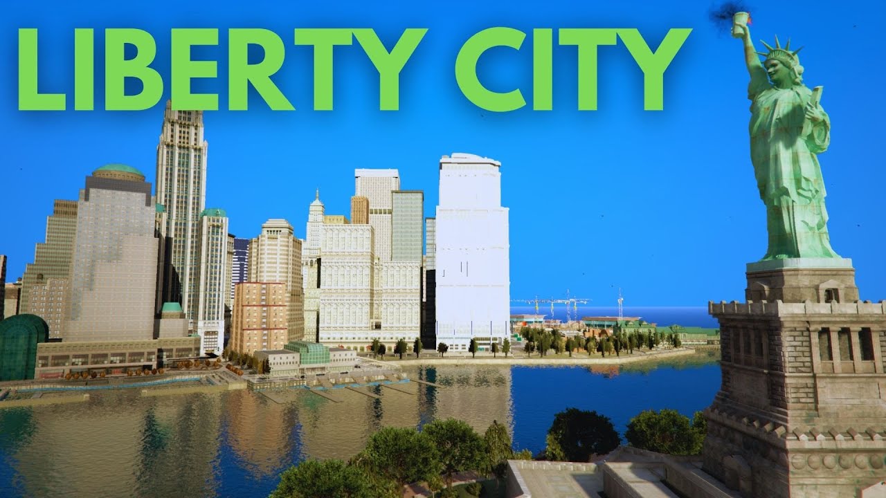 COMO INSTALAR LIBERTY CITY! MAPA DE NEW YORK NO GTA 5! Liberty City Map ...