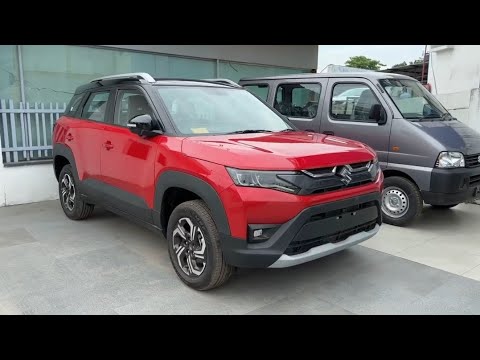 NEW MARUTI SUZUKI BREZZA ZXI PLUS TOP MODEL RED COLOUR __ BR - YouTube