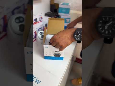 Unboxing Uniview 5MP 180 degrees IPC3605SB-ADF16KM-I0