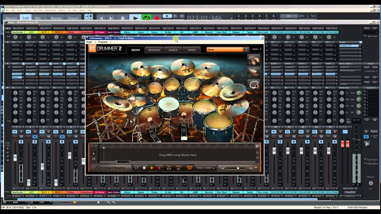 Samplitude Music Studio ( Revelation) - YouTube